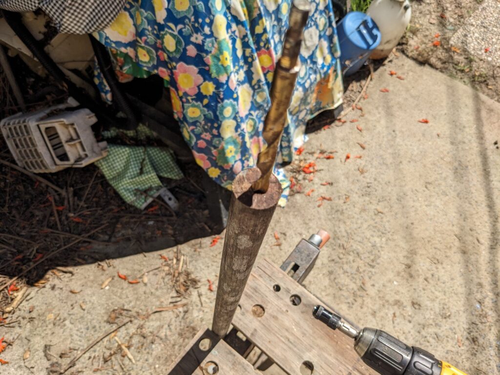 How to Make an Easy Compost Turning Tool | Sage's Acre